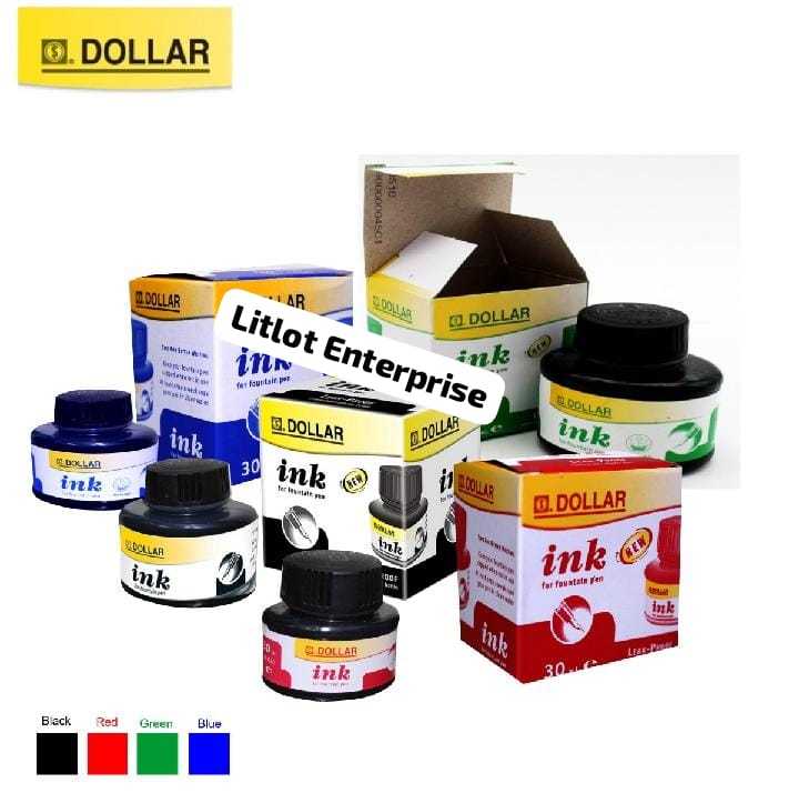 4 colour ink bottle-branded-30 ml bottle-set bottles | Daraz.pk