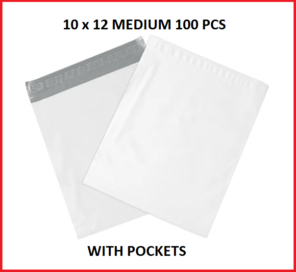 Medium Courier Flyer Bag with Pocket 10 X 12 Inches | Daraz.pk