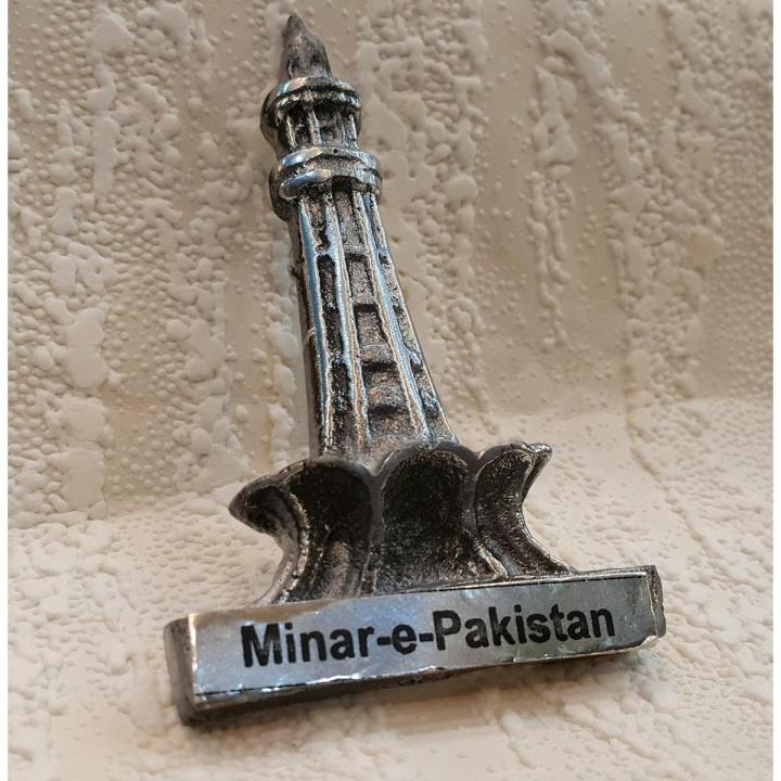 Fridge Magnets Metal Minar Lahore . Pakistani Monument . Souvenirs ...