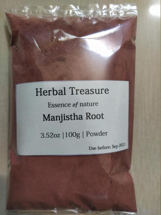Organic Manjistha Root Powder 100g | Daraz.pk