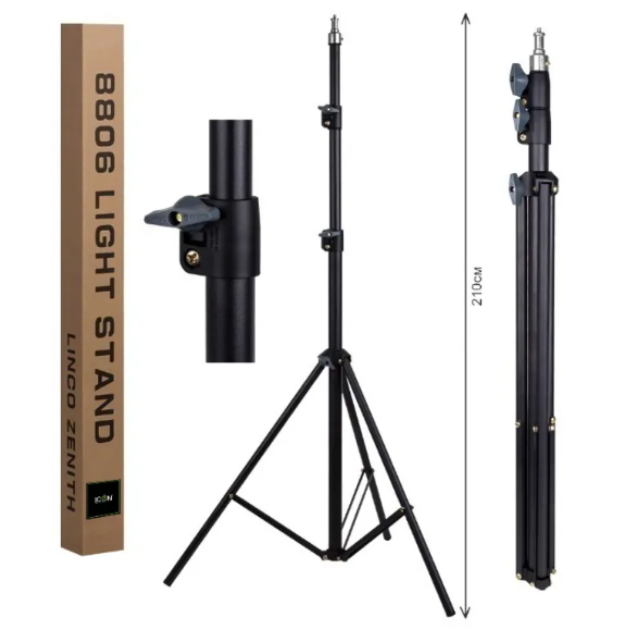 Tripod Linco 8806 Zenith 77" Light Weight Light Stand For LED Video ...