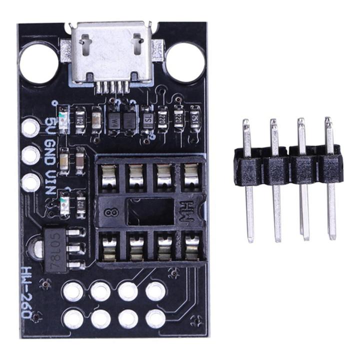 2X Development Programmer Board for ATtiny13A/ATtiny25/ATtiny45 ...