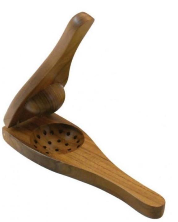 Wooden Lemon Squeezer - Brown | Daraz.pk