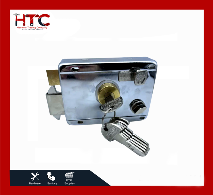 Main Gate Lock Door Lock with3 Keys | Daraz.pk