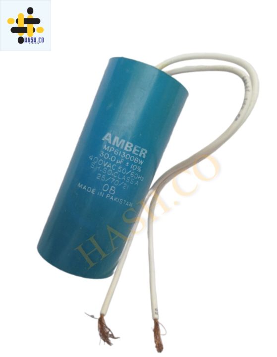 Motor Start Capacitor 30uf, Made by Amber, Best Quality | Daraz.pk