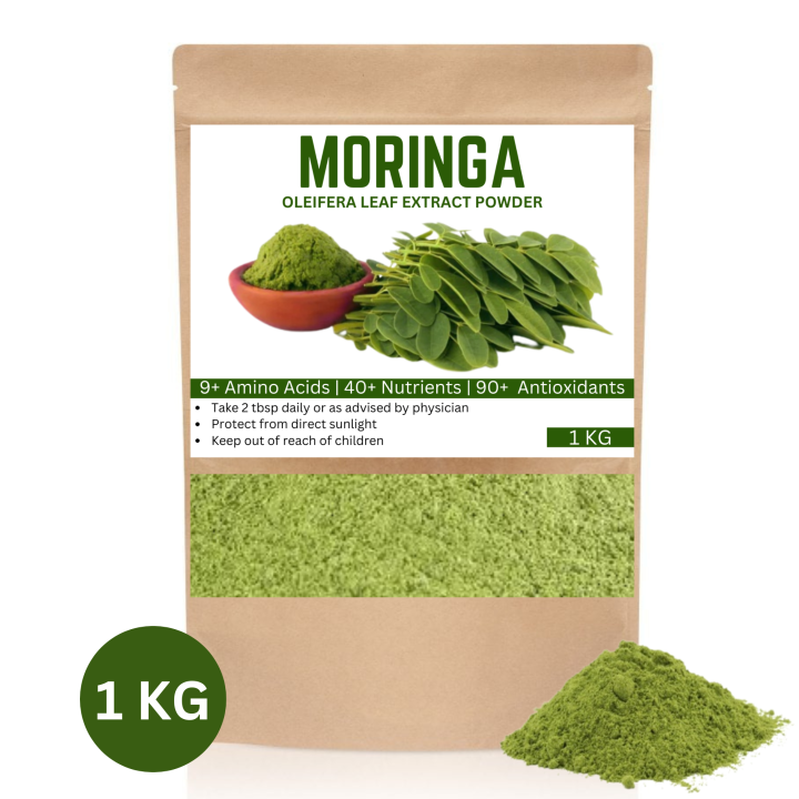 1 KG Organic Moringa Leaf Super Fine Powder | Daraz.pk