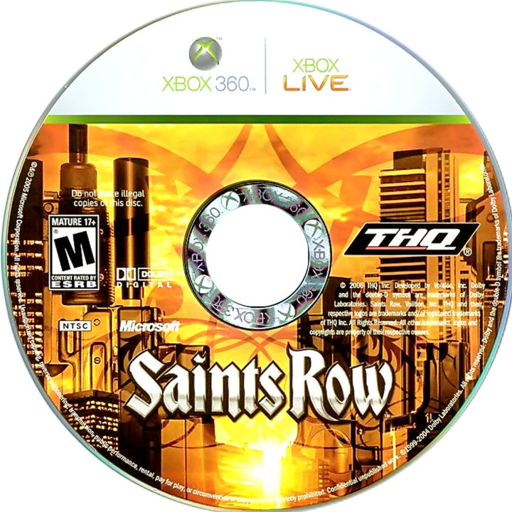Saints_Row _Game for Modded XBOX 360 | Daraz.pk