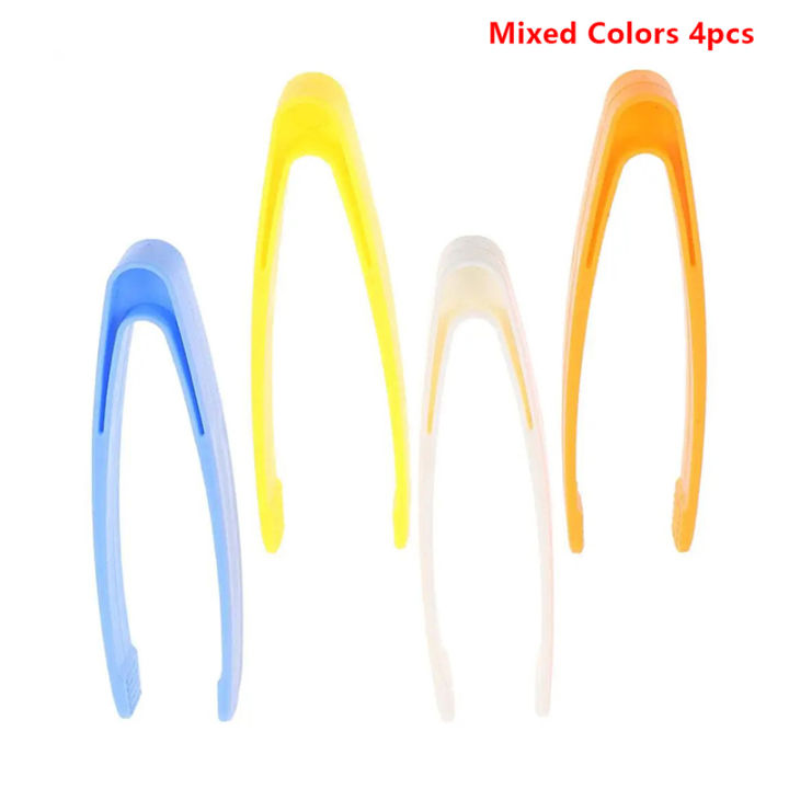 Straight-Head Plastic Tweezers Cosmetic Tweezers First-Aid Kit Tweezers ...