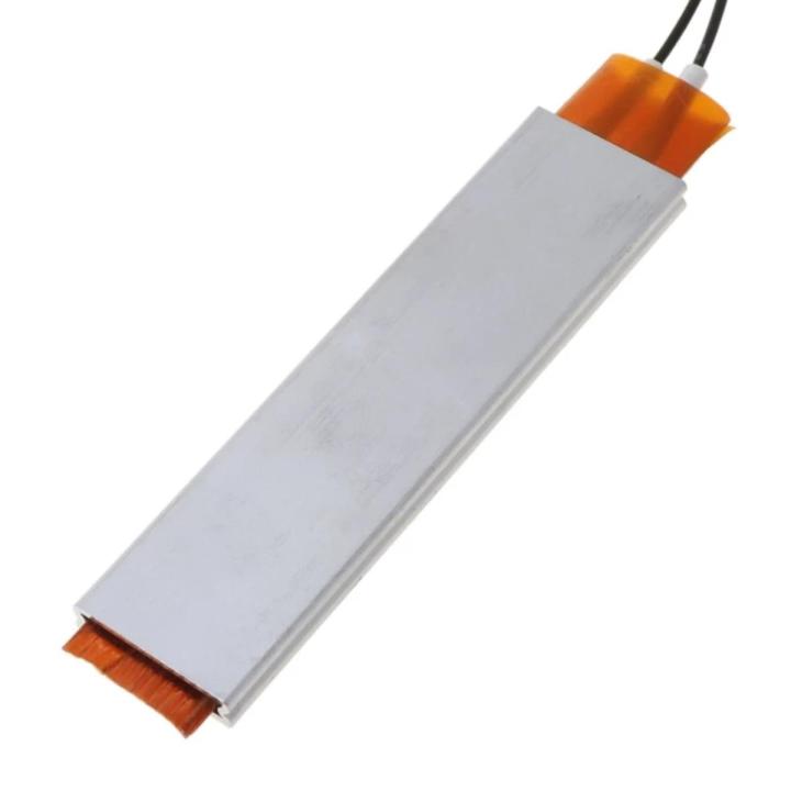 80W 12V 200 Degree Constant Temperature PTC Heater Plate 100X21x5mm ...