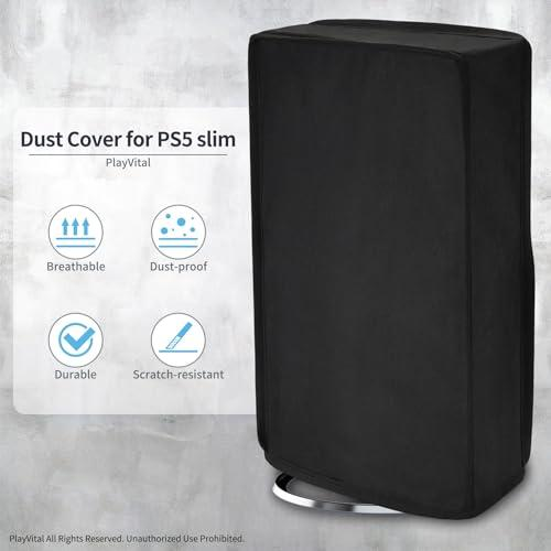 PS5 Slim Dust Cover, PS5 Dustproof, Waterproof Protective Cover for ...