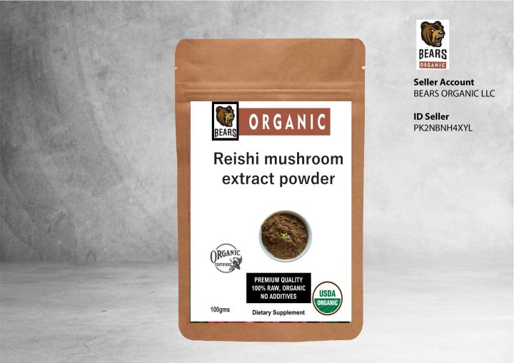 Reishi mushroom extract powder 100g | Daraz.pk