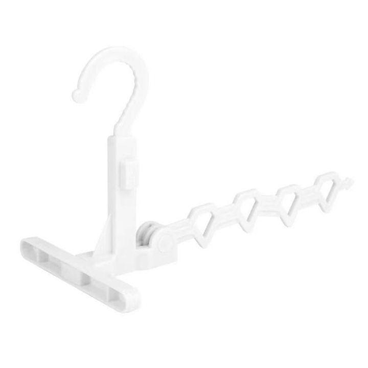 Portable Folding Clothes Hanger Rack Wardrobe ABS Drying Clothes Rack ...