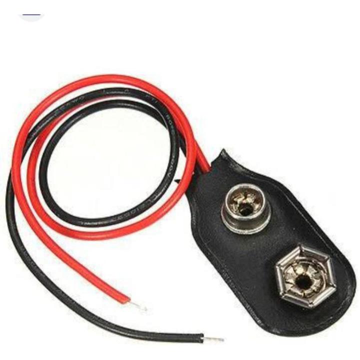 9 volt battery power cable battery connector 1 piece | Daraz.pk
