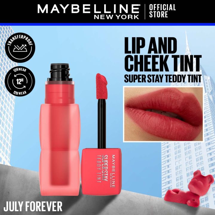 Maybelline New York's Super Stay Teddy Tint™: The 12-Hour Liquid Tint ...