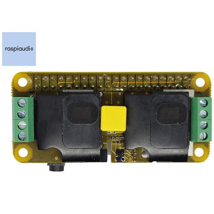 RASPIAUDIO Audio DAC HAT Sound Card (AUDIO+SPEAKER+MIC) for Raspberry ...