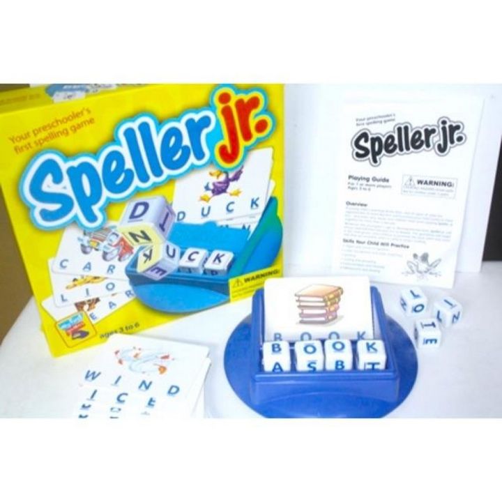 Speller JR. Word Game Spelling Game Dice Game Card game Early Learning ...