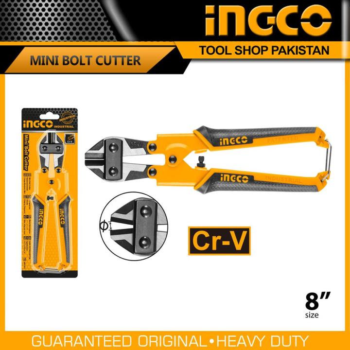 Ingco Mini Bolt Cutter - 8 Inch - Black and Yellow | Daraz.pk