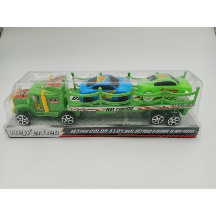 Racing Car Truck With Two Mini cars | Daraz.pk