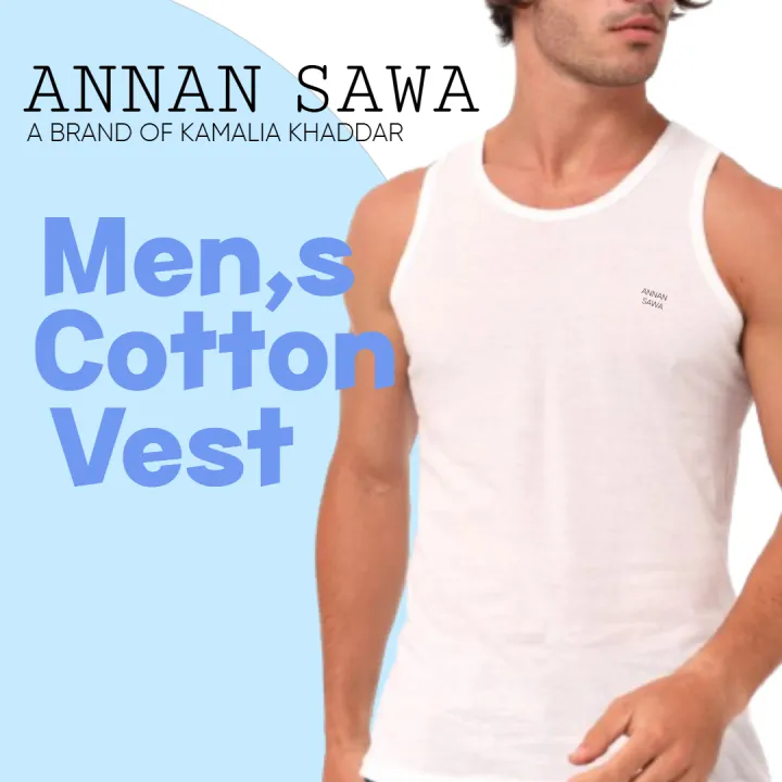 Slim n Lift Body Shaper Vest for Men White Stretchable Tummy Tucker ...