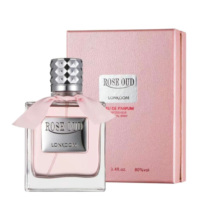 Lonkoom Rose Oud Perfume For Women – EDP – 100ml | Daraz.pk