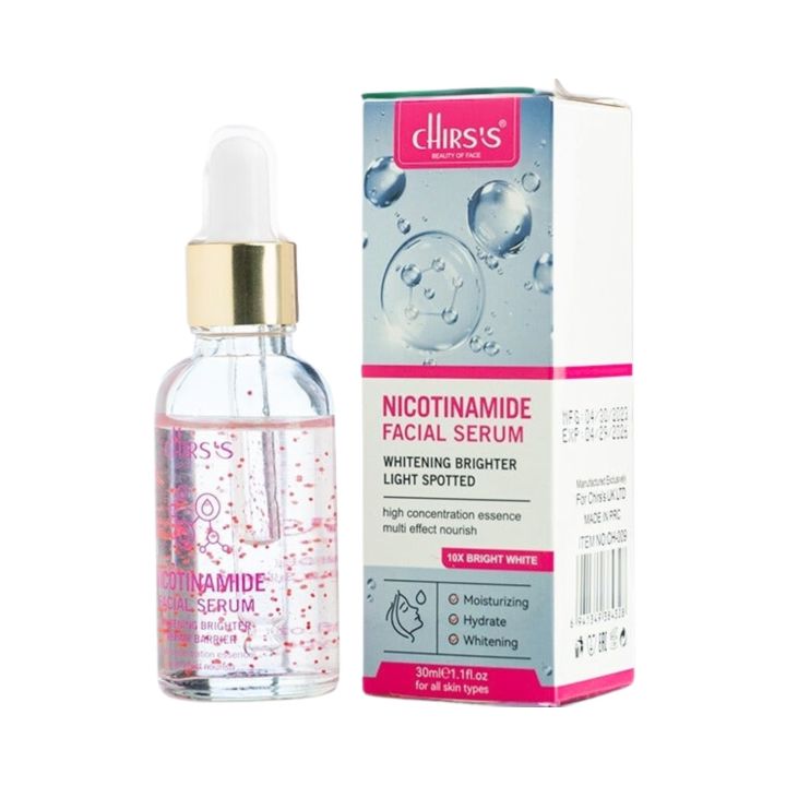 Chirs's Nicotinamide Facial Serum 30ml | Daraz.pk