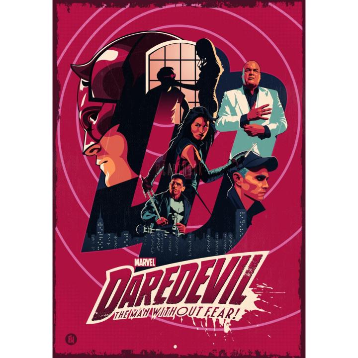 Daredevil by the Marvel MCU 2.0 Multiverse Fan Posters Vinyl Paper ...