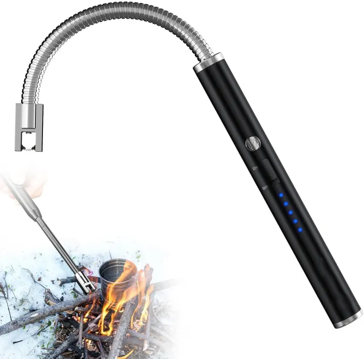 Electric Arc Lighter, Plasma Lighter Flameless Windproof USB ...