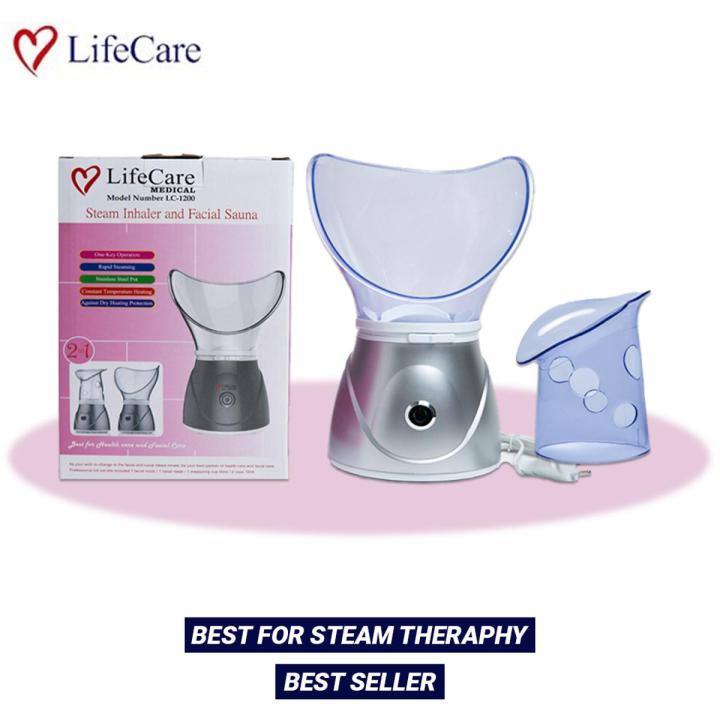 Ucheck Life Care Portable Steam Inhaler & Facial Sauna – 2 in 1 Steamer ...