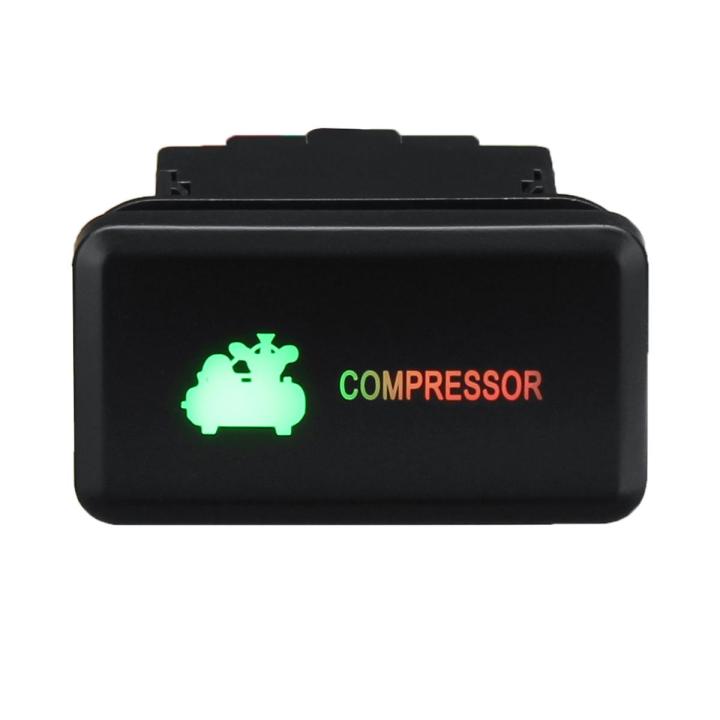 new Horizontal Push Switches LED Green Red for Toyota Hilux Landcruiser ...