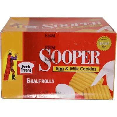 Sooper Half Roll Biscuit (Pack Of 8 pcs] | Daraz.pk