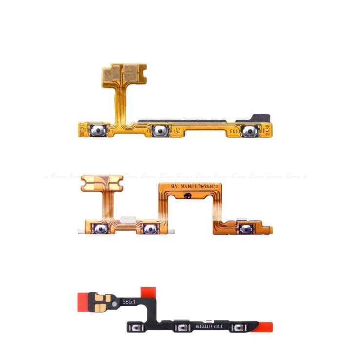 New Mute Switch Power Key For HuaWei P50 P40 Lite E P30 Pro 5G P50E ON OFF Volume Button Control ...