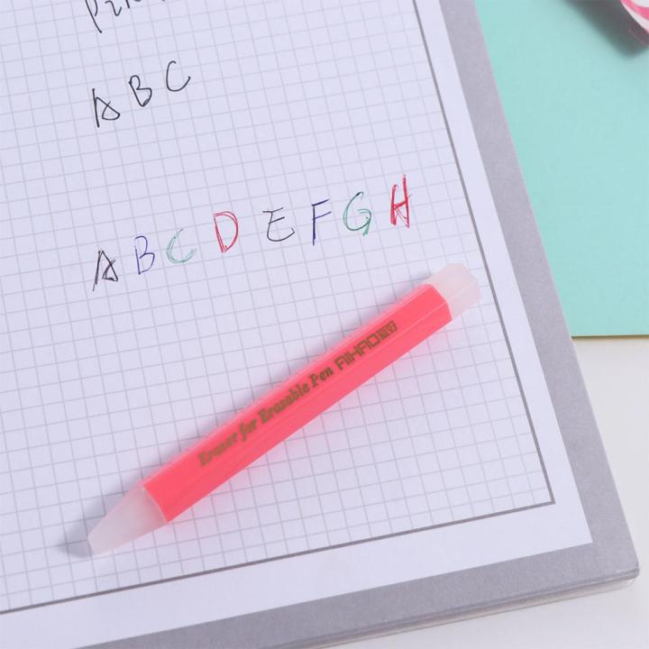 Office Accessories Friction Pen Eraser Learning Wipe Clean Gel Ink ...