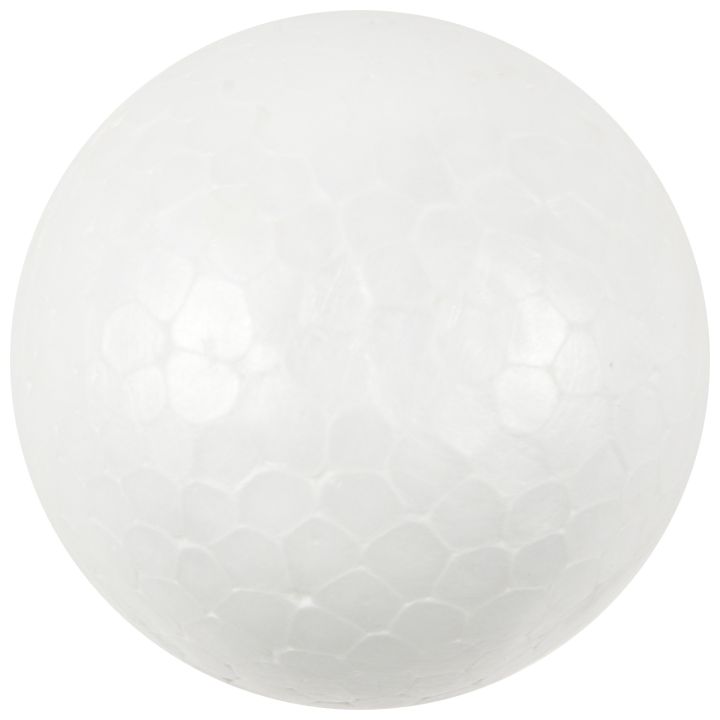 10x Decoration Modelling Craft Polystyrene Foam Ball Sphere 6cm-White ...