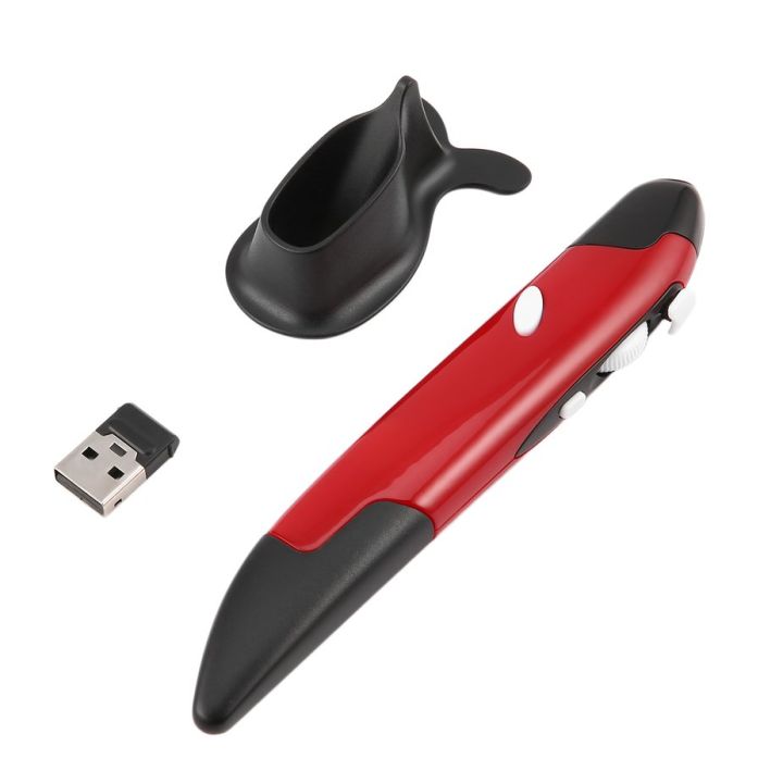 Mini 2.4GHz Wireless Optical Pen Mouse Adjustable 500/1000DPI for ...