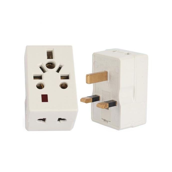 3 Pin Shoe Multi Outlet Adapter - Power Extension Board | Compact 3 Pin ...
