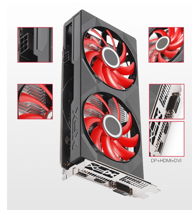 RX 560 4GB Graphics Cards AMD GPU Radeon RX560 4GB 4G Video Screen ...