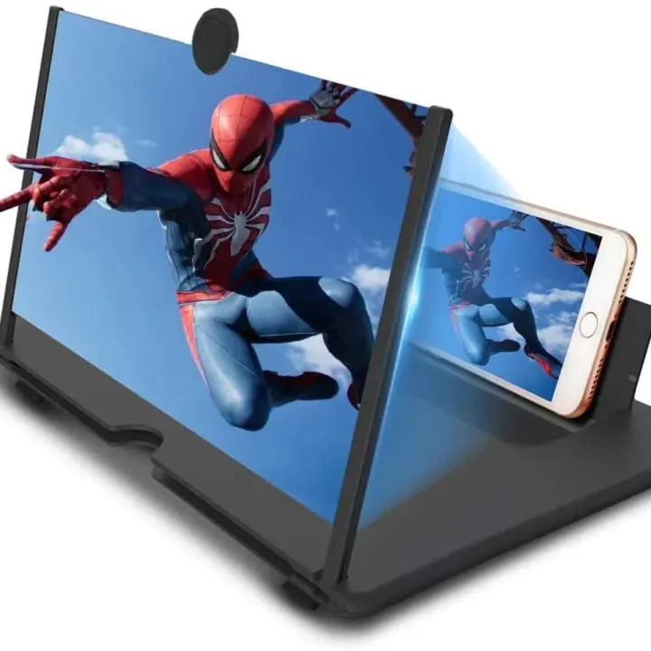 F3 Foldable Mobile Phone Screen Portable Projector Magnifier 3D ...