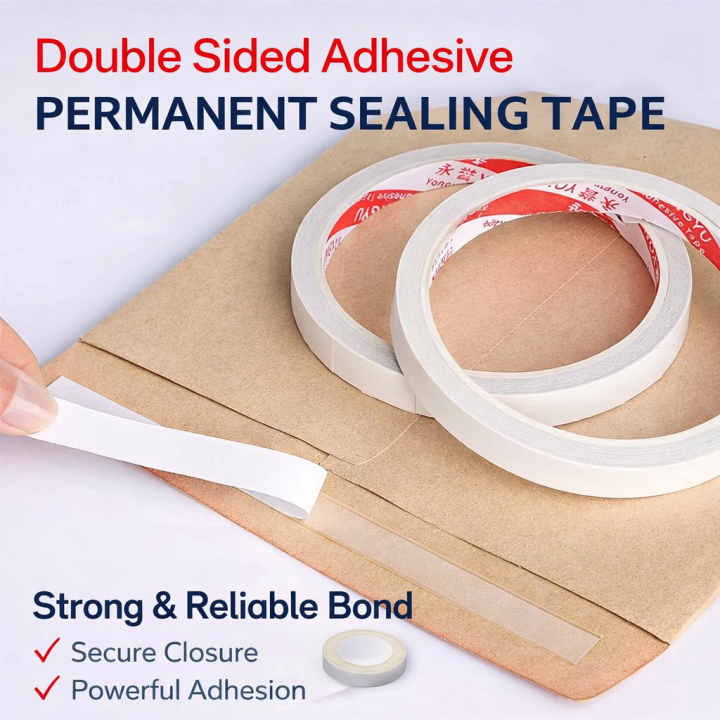 Double Sided Adhesive Permanent Sealing Tape / Envelope Sealing Tape ...