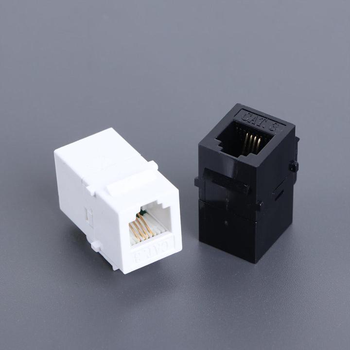 Connectors Plug Cable Adapter Cable Joiner Coupler Ethernet Sockt RJ11 ...