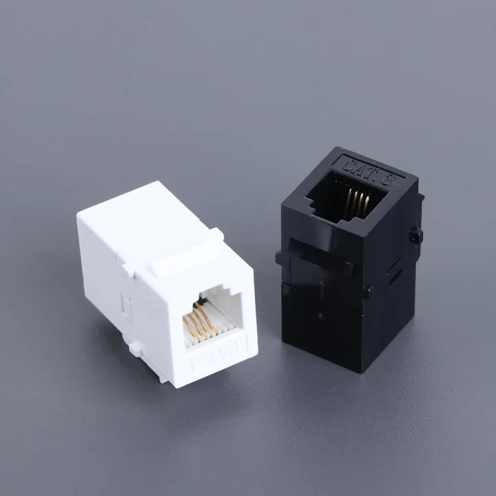 Connectors Plug Cable Adapter Cable Joiner Coupler Ethernet Sockt RJ11 ...