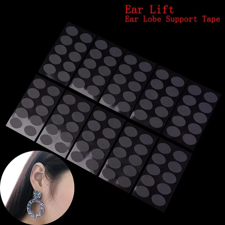 Invisible Ear Stickers Lobe Lift Support Tape Perfect for Stretched or ...