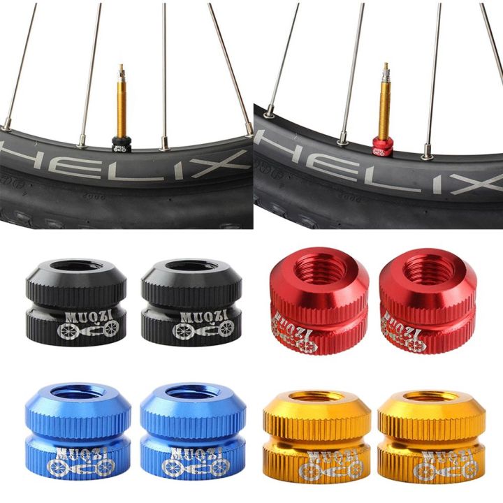 Aluminium Alloy Inner Tube Presta Replacement Bike Lock Nut Wheel Tire ...