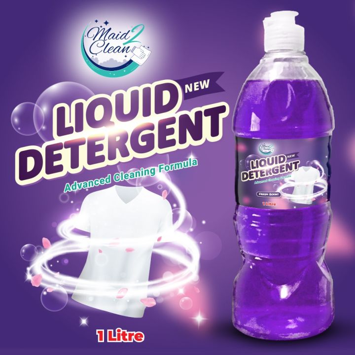 Maid 2 Clean Liquid detergent for cloth - Detergent For Cloth - Clothes ...