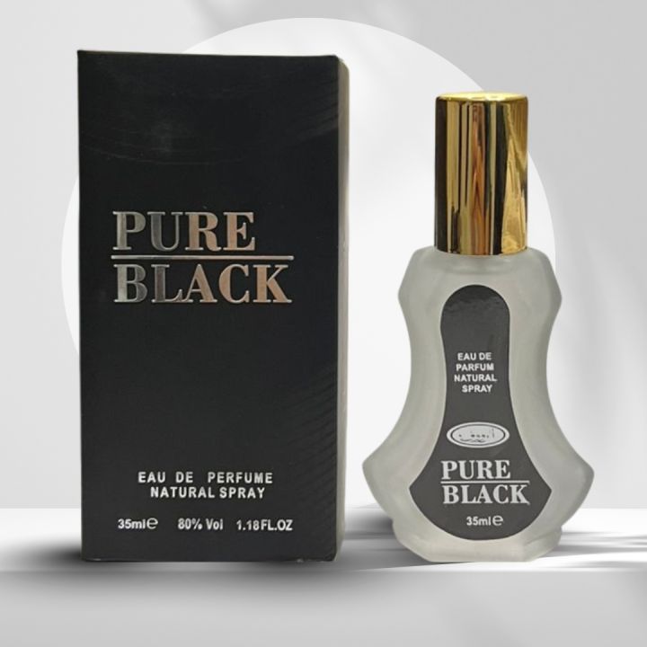 Pure Black Perfume for Men 35ml | Eau De Perfume | Long Lasting ...