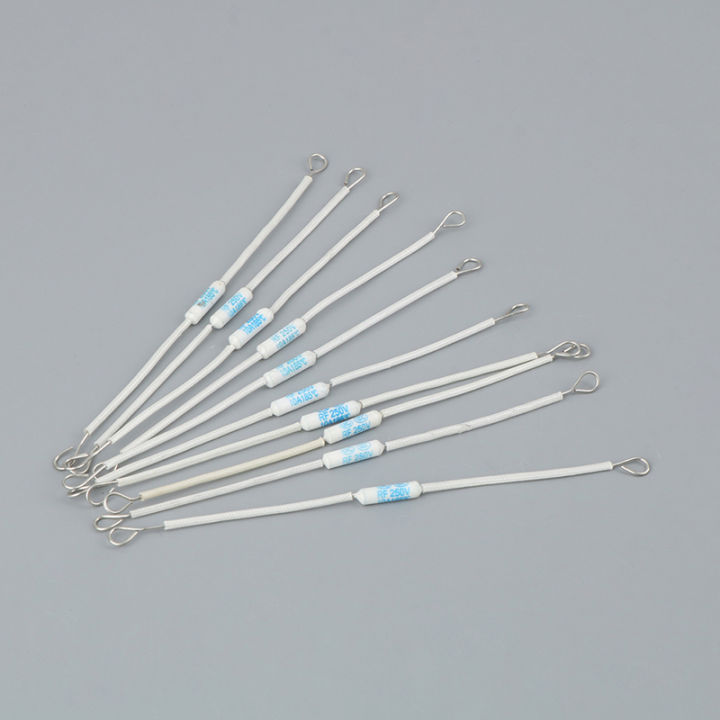 10Pc RF250V 10A 185 degree Thermal Cutoff RF 250V Ceramic Temperature ...