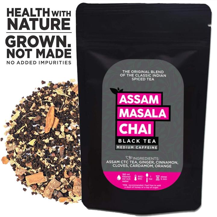 The Tea Trove Assam Black Masala Chai Tea 100 g | Daraz.pk