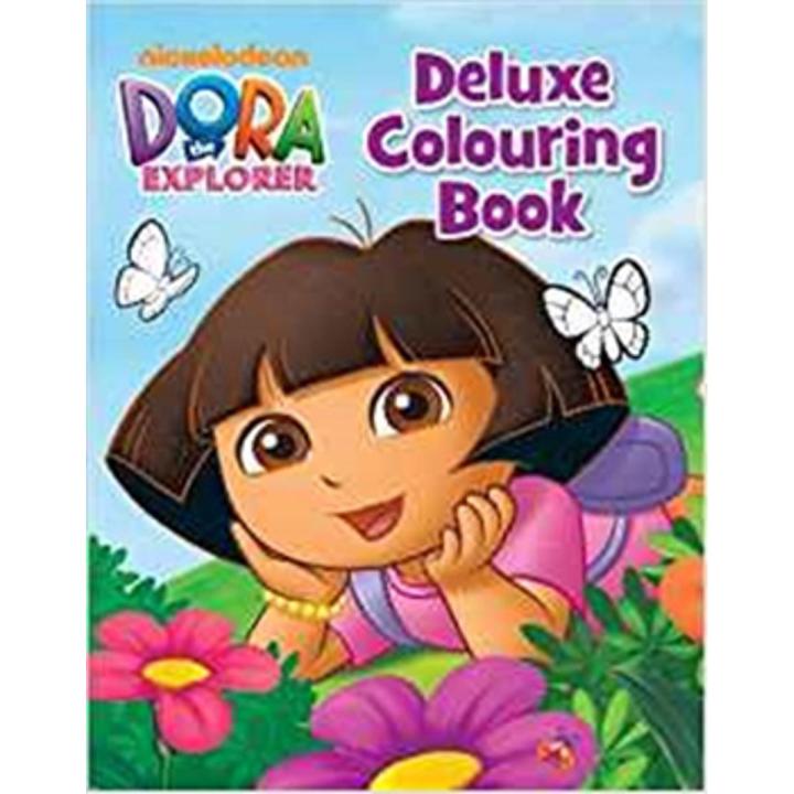 Dora the Explorer Deluxe Colouring Book By , | Daraz.pk