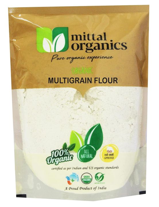 Mittal Organic Multigrain Flour Organic Flour/Mixed Atta/Multigrain ...