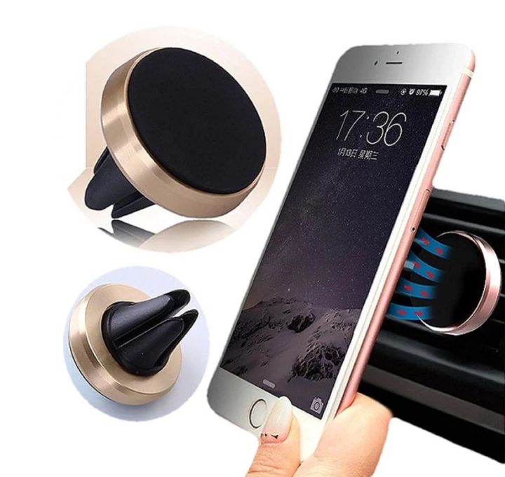 Magnetic Air Vent Car Mount Phone Holder for Universal Phones Magnet ...