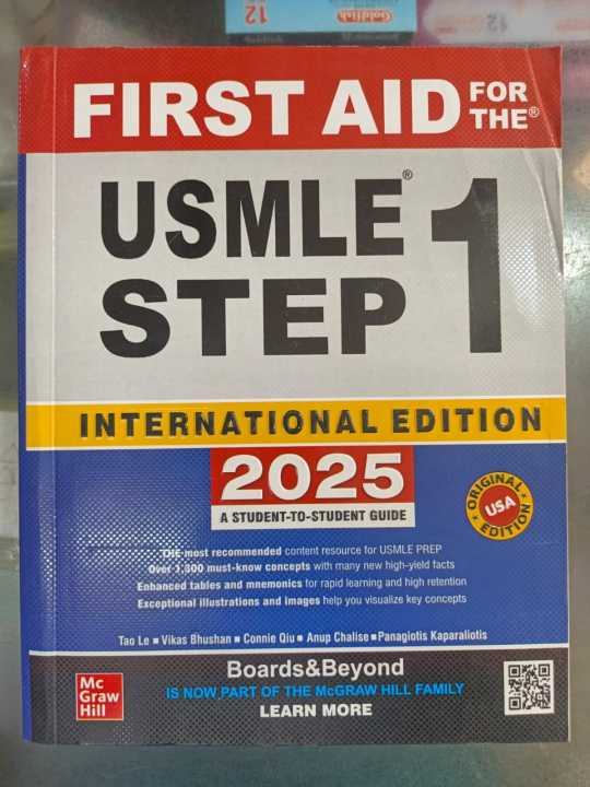 First Aid For The USMLE STEP 1 Edition 2025 [A student-to-student guide ...
